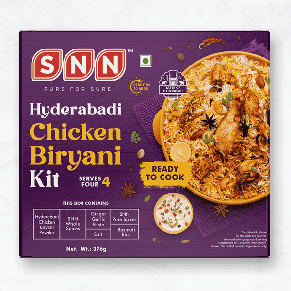 Craft Your Perfect Biryani with SNN Foods Hyderabadi Biryani Kit